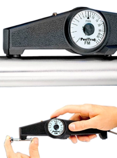 DeFelsko PosiTest G Magnetic Pull-Off Coating Thickness Gage, Banana ...
